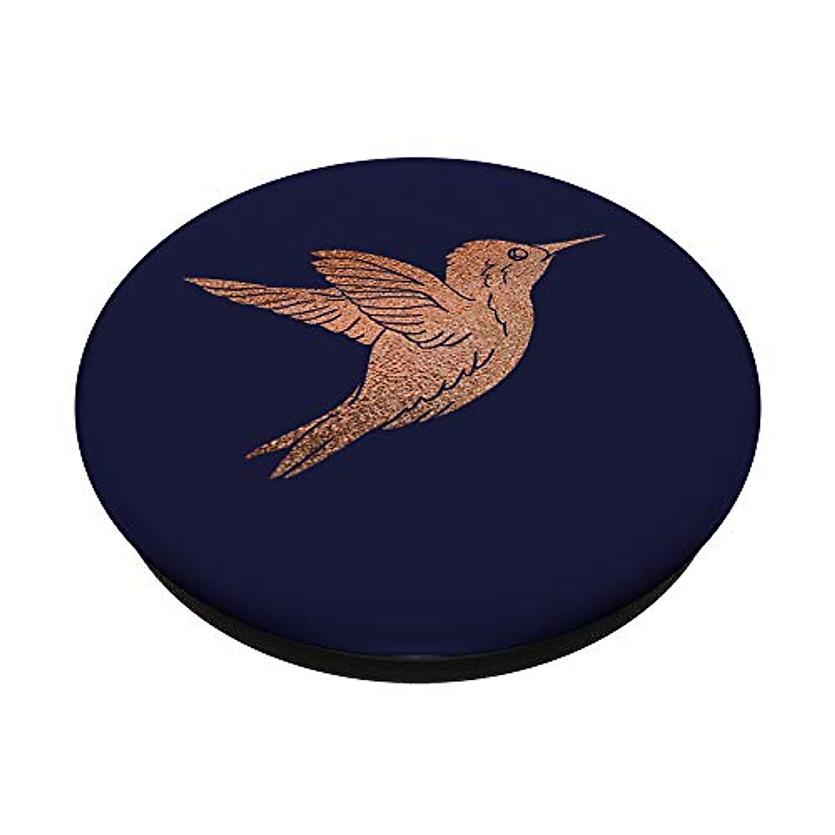 Rose Hummingbird Navy Blue PopSockets Swappable PopGrip