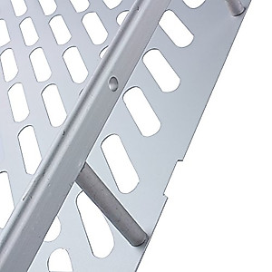 Bathroom Corner Shelf,2 Tier Shower Caddy Shelf Storage Rack Aluminum Satina Corner Shampoo Basket Holder