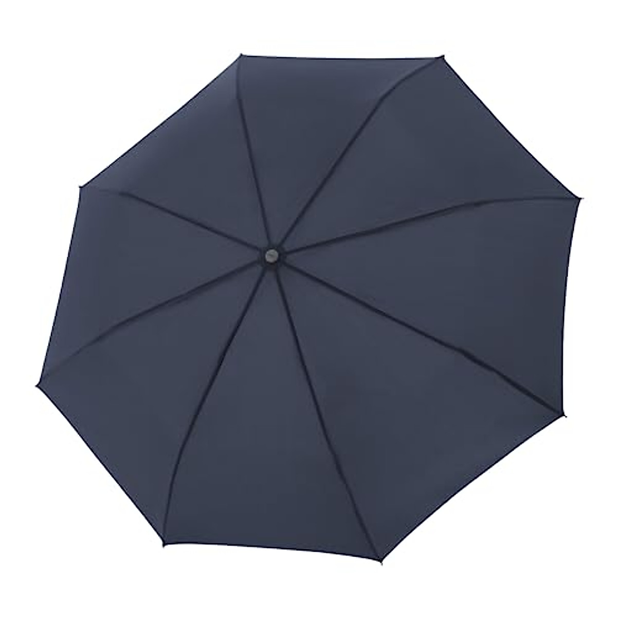 Knirps Vision Duomatic Automatic Open Close Rain Umbrella - Compact Windproof Umbrella for Rain - Durable Travel Umbrella for Adults - 97cm Diameter Retractable Umbrella & Carrying Case, Water Colored
