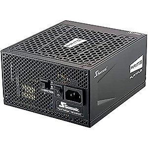 Seasonic Prime Ultra Platinum 1300W (80+Platinum, ATX 12V) Power Supply for Computer/Gaming PC's, 6X PCIe, Cable Management