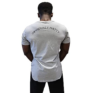 Obviously Natty Gym T-Shirt Grey