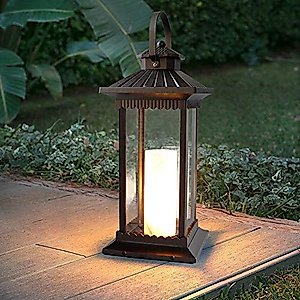 ZZYJYALG European Minimalist Modern Column Lamp Pillar Light Lawn Light Outdoor Waterproof Pillar Light Garden View Light Outdoor Street Post Light Home Villa Garden Light Street Lamp Lantern Floor La