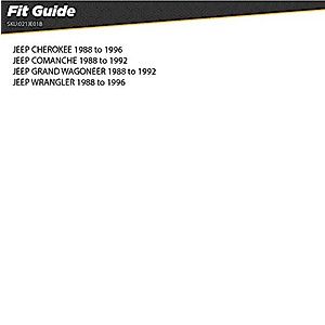 Scosche JE01B Compatible with 1988-96 Jeep/Eagle Power Speaker Connector Wire Harness for Aftermarket Stereo Installation with Color Coded Wires