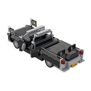 Brick Loot Presidential Limousine Limo Toy Building Blocks Set, 292 Pieces, Car Toys Limousine Toy Car Model Kit 100% Compatible with Lego and Other Major Brick Brands, for Adults & Kids Age 6+