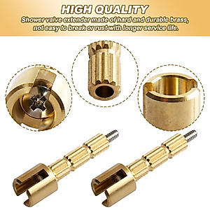 for Pfister 970-0770 Plumbing-Equipment Replacement Shower Valve Extender Faucet Handle Stem 2Pcs
