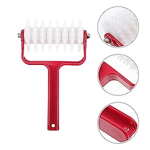 UPKOCH 3 pcs Docker Accessories Tool Bubble Pin Cookie Baking Pizza Maker Bread Stainless Handle Er Time- Kitchen Manual Tool- Pie or Homemade Tools Cooking Saver for Steel Cake Ing