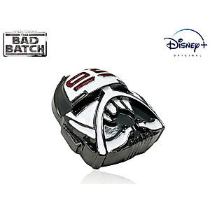 Disney's Star Wars BAD BATCH 3-Dimensional HELMET PIN, Collectors 5 PIN SET, Official Lucasfilm Star Wars Bad Batch 3D METAL HELMETS, 5 x Pins
