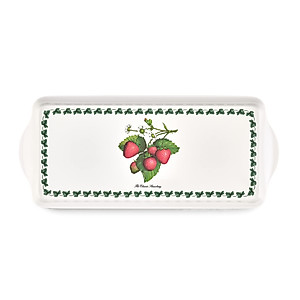 Pimpernel Pomona Collection Sandwich Tray | Serving Platter | Crudité and Appetizer Tray | Measures 15.25" x 6.5" | Made of Melamine | Dishwasher Safe