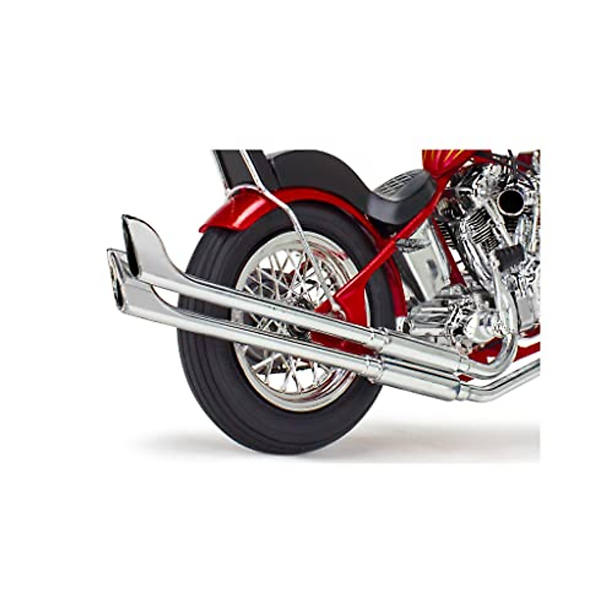 Revell 17326 L.A. Street Chopper 1:8 Scale 107-Piece Skill Level 5 Model Motorcycle Bike Building Kit,White