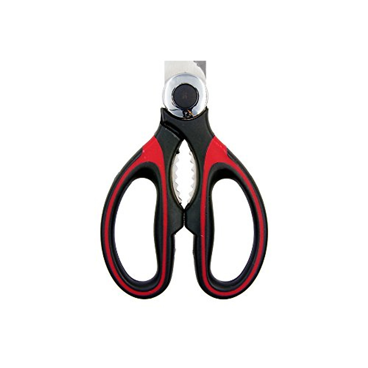 Kitchen Shears, Chef Scissors, Poultry Shears, Meat Shears, Kitchen Scissors with Premium Stainless Steel Blades & Sure-Grip Ergonomic Handles (Red 2-Pack)