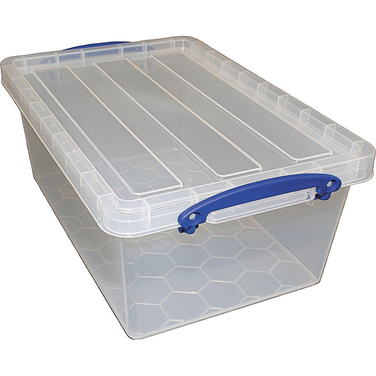 Really Useful Box 10.2 Litre Plastic Storage Box Clear (Pack of 5)