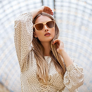 HEQU 3 Pack Polarized Sunglasses for Women Men Trendy Classic Retro Driving Sun Glasses Sporty Style Square Frame Sunglasses with UV400 Protection