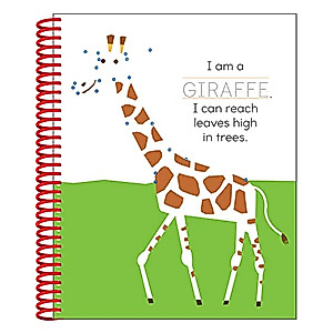 Wipe Clean Dot to Dot Animal Book For Kids 3 - 5 (Start Little Learn Big Series)