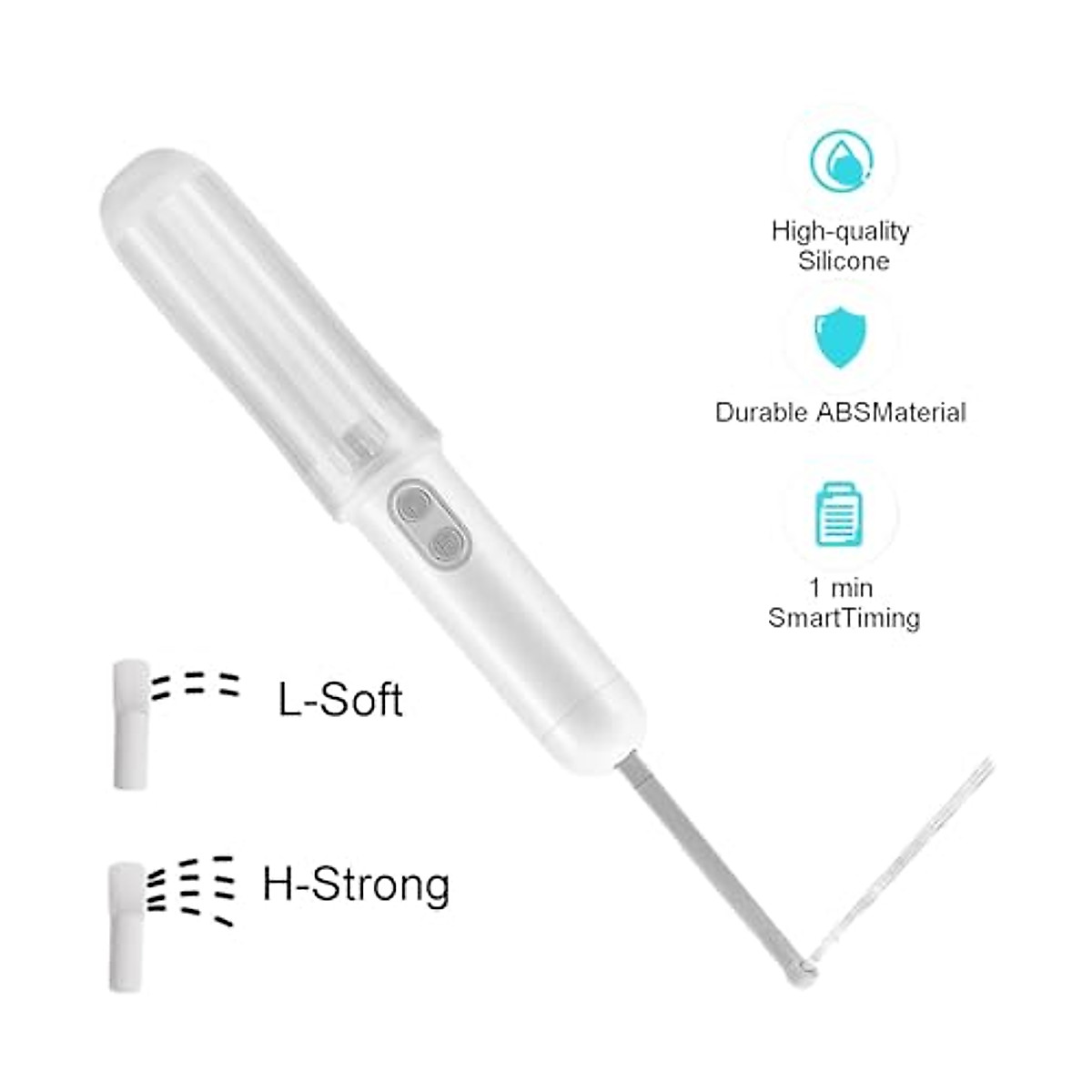 Portable Bidet Handheld Travel Bidet Mobile Electric Bidet Sprayer，Toilet Paper Substitutes,for Personal Hygiene Cleaning/Soothing Postpartum Care/perineal & Hemmoroid Nursing，White