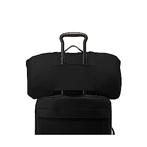 TUMI Just In Case Duffel - Small Duffel Bag for Women & Men - Easily Carry Travel Accessories - Travel Duffel Bag for Commuters & Adventurers - Weekender Bag for Travel - Black/Gold