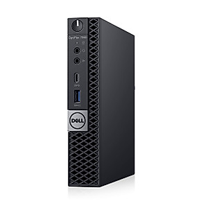 Dell OP7060MFFJW1Y4 OptiPlex 7060 Micro PC with Intel Core i7-8700T 2.4 GHz Hexa-core, 16GB RAM, 256GB SSD, Windows 10 Pro 64-bit (Renewed)