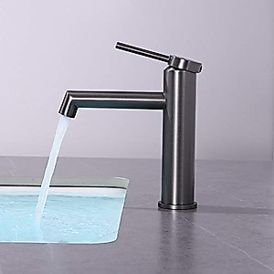 WXJLYZRCXK Water-tap All Copper Single Hole Hot and Cold Water Faucet Can Be Used in Kitchen Or Bathroom Various Styles and Many Colors