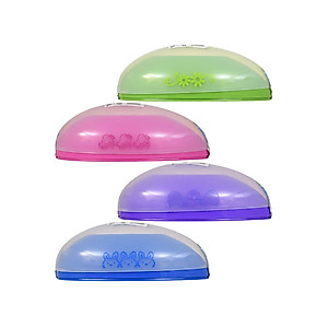 SimThingz Jumbo Plastic Easter Egg-Shaped Containers