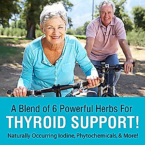 SOLARAY Thyroid Blend SP-26 | Herbal Blend w/ Cell Salt Nutrients to Help Support Healthy Thyroid Function | Non-GMO, Vegan | 100 VegCaps
