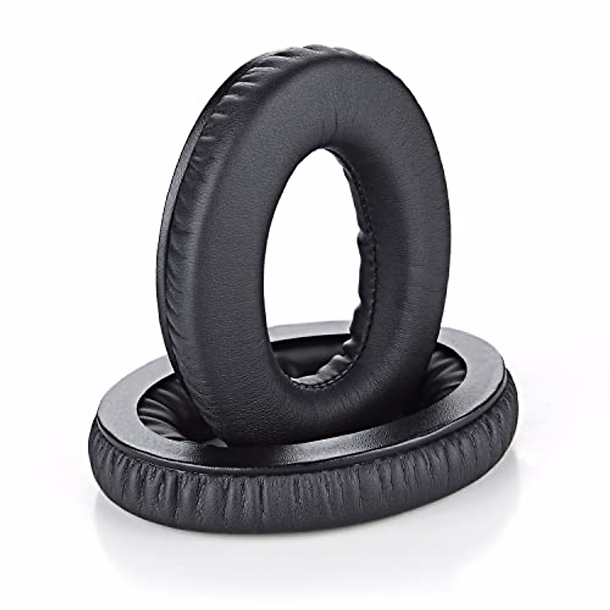 Sumugaric Replacement Ear Pads Cushions with Memory Foam Compatible with Sennheiser HD650 HD600 HD580 HD660 S HD565 HD545 Headset Headphones Accessories - Black