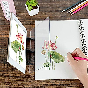 Optical Drawing Board Sketch Wizard Easy Tracing Drawing Sketch Drawing Board Optical Tracing Board Art Easy Drawing Sketching Tool for Students Artists Beginners Drawing Projector Painting Board