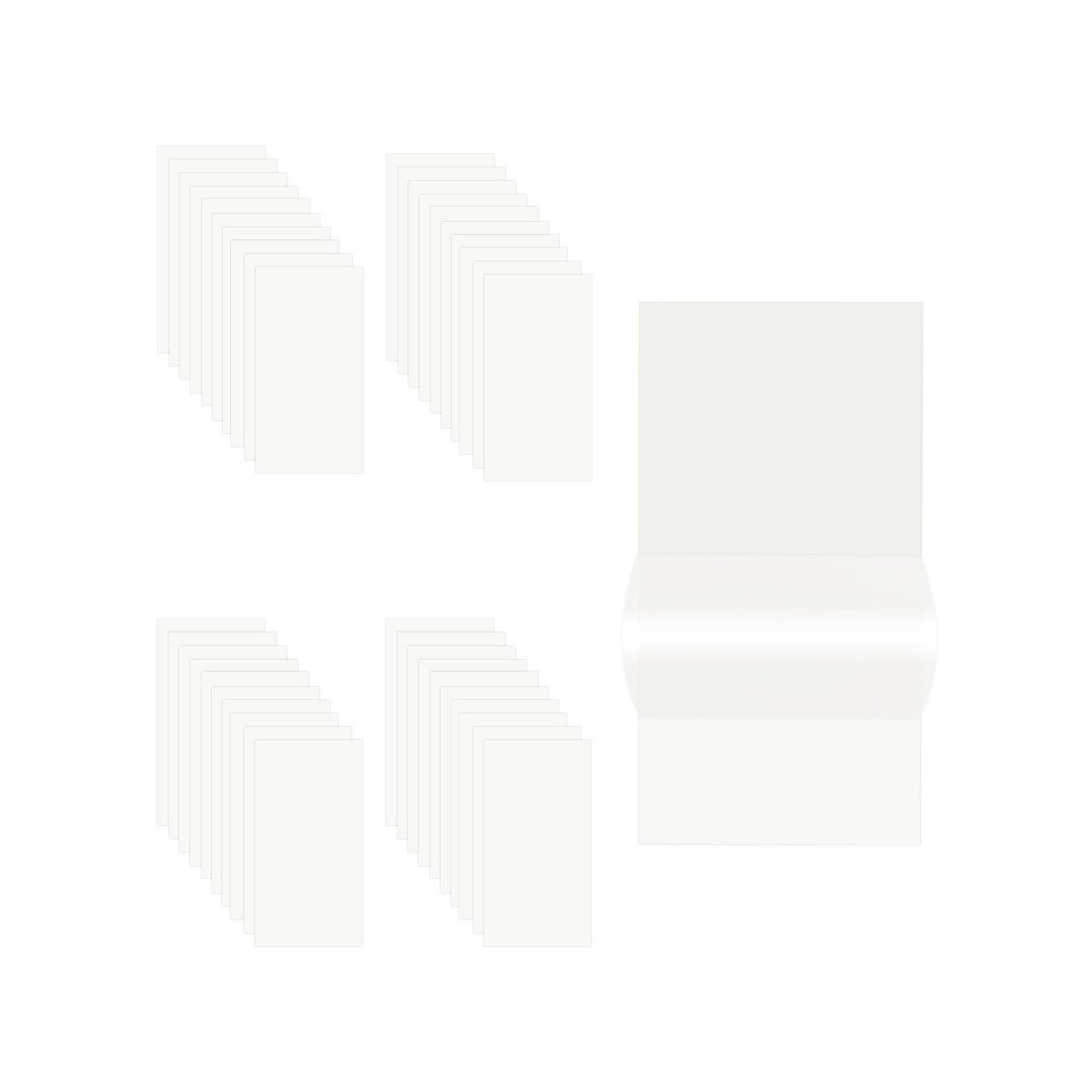 40 Pcs Refills Glue Cards for Dynatrap DT3009 DT3019 DT3039 and Gardner Flyweb, 230093 Replacement Glue Boards Sticky Pads for Indoor Plug-in Insect Mosquito Trap