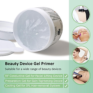 Golden Hometek Preparation Gel - Conductive Gel for use with RF Facial Firming and Body Slimming Machines