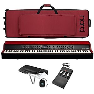 Nord Grand 88-Note Kawai Hammer Action Bundle with Ivory Touch with Soft Case and Dust Cover (3 Items)