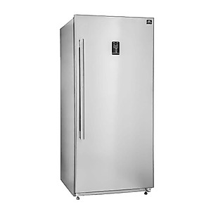 Forno Rizzuto 60" Inch W. Dual Combo Either Refrigerator and or Freezer Combo 27.6 Cubic Ft. Frost Free Built in or Freestanding and Interchangeable Design with Trim Kit