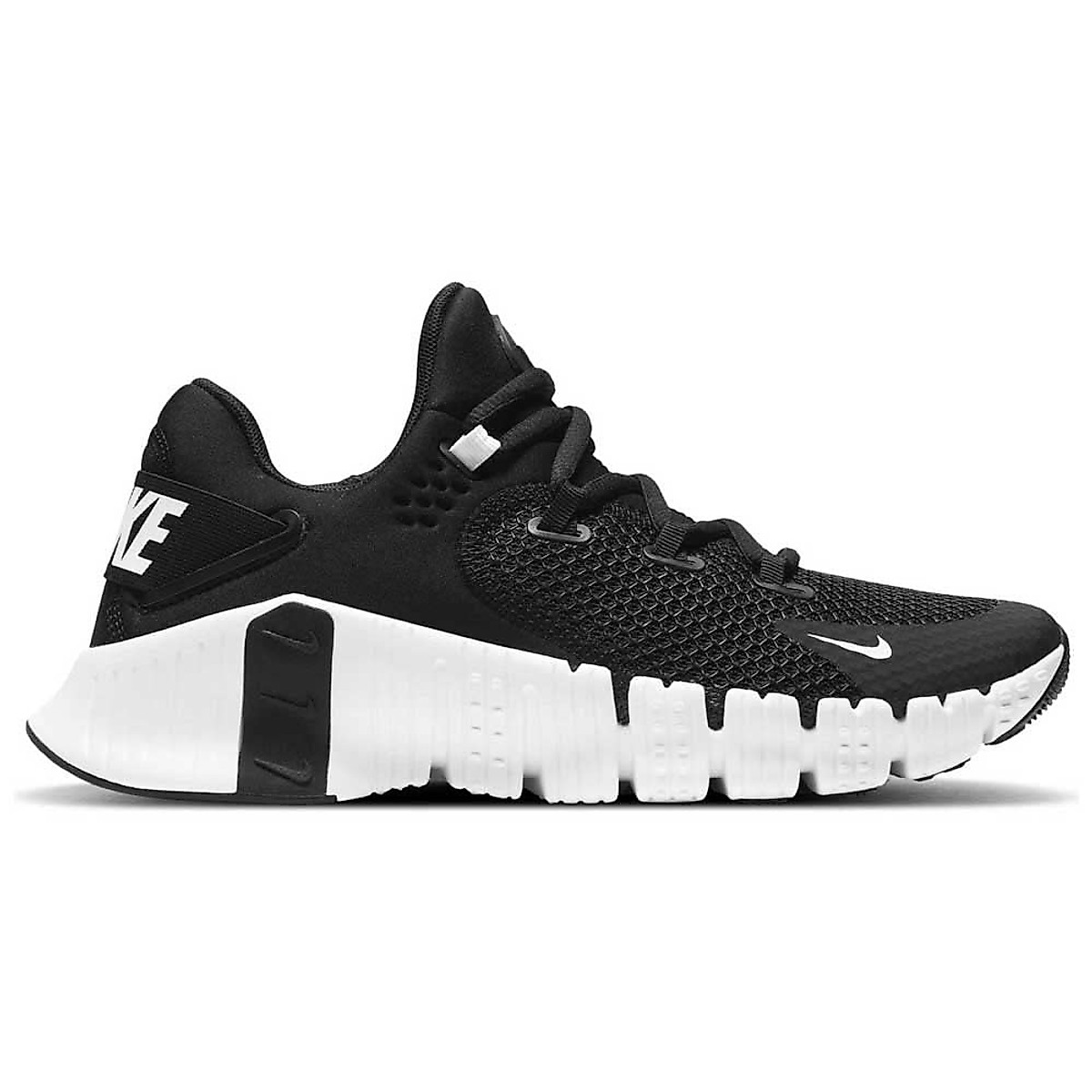 Nike Women's Cross Training Shoes, Black White Black Volt, 6.5 US