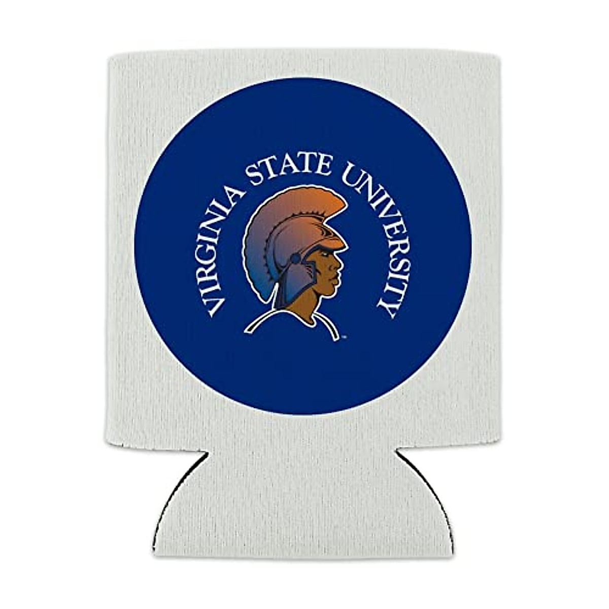 Virginia State University Primary Logo Can Cooler - Drink Sleeve Hugger Collapsible Insulator - Beverage Insulated Holder