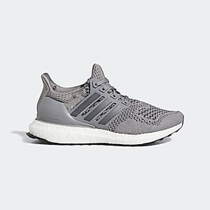adidas Ultraboost 1.0 Running Shoe, Grey/Grey/Black, 4 US Unisex Big Kid