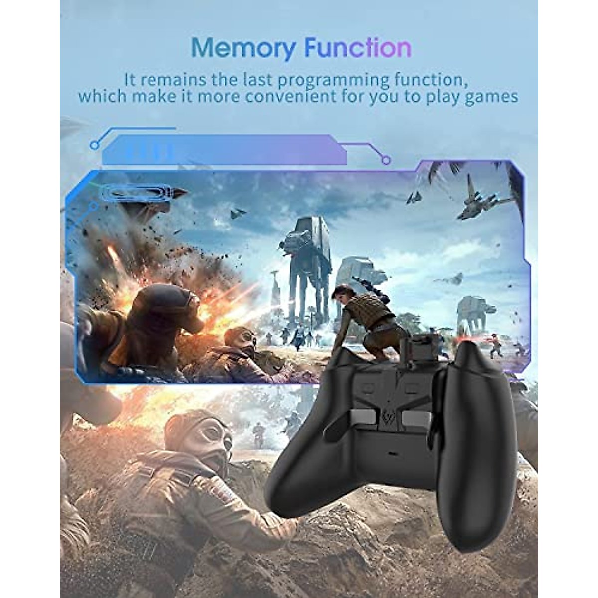 OLCLSS Paddles for Xbox Series X/S Controller (NOT for Xbox ONE S/X Controller), Strike Accessory for Xbox Series S/X Controller