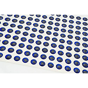 330pcs 7mm Blue 3D Holographic Fishing Lure Eyes 3D Lure Eye 3D Soft Eye 3D Holographic Lure Eye Fly Tying, Jigs, Crafts