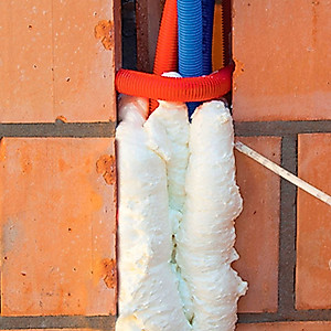 Akfix 895 Pest Block Insulation Spray Foam (1x13.5 Oz.) - Gap Filler, Mouse Hole Blocker, Polyurethane Expanding Foam Spray for Rodent Barrier, Gaps Cracks Filler | 13.5 Oz. 1 Pack