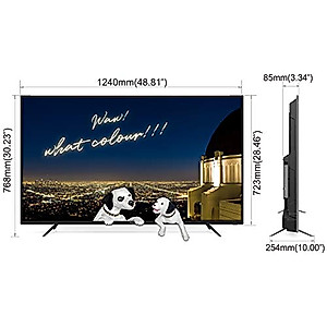 RCA Smart 55-inch 4K UHD Quantum Dot Pixel LED HDTV, 3 HDMI Ports