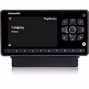 SiriusXM SXSD2 Portable Speaker Dock Audio System & SiriusXM SXEZR1V1 Onyx EZR Satellite Radio with Vehicle Kit with Get 3 Free Months Service with Subscription (Bundle)