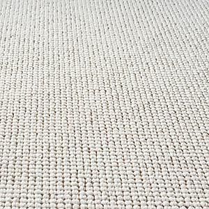 LUXE WEAVERS Stella Collection 246 Cream 8x10 Modern Abstract Area Rug