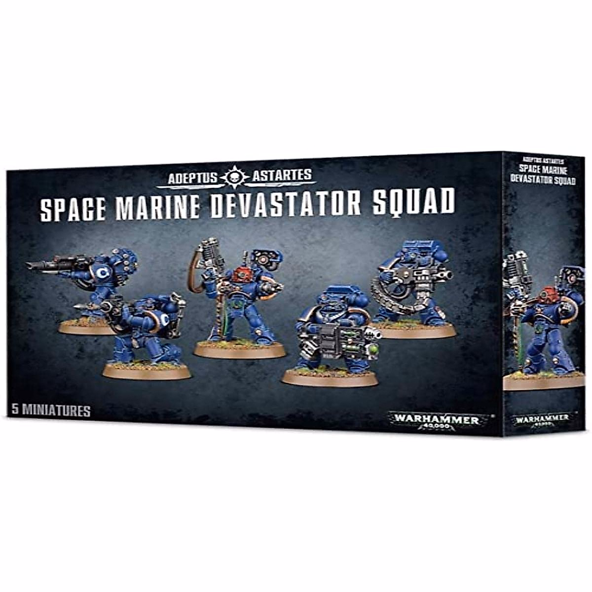Games Workshop 99120101231" Space Marine Devastator Squad Plastic Kit, for 12 years to 99 years