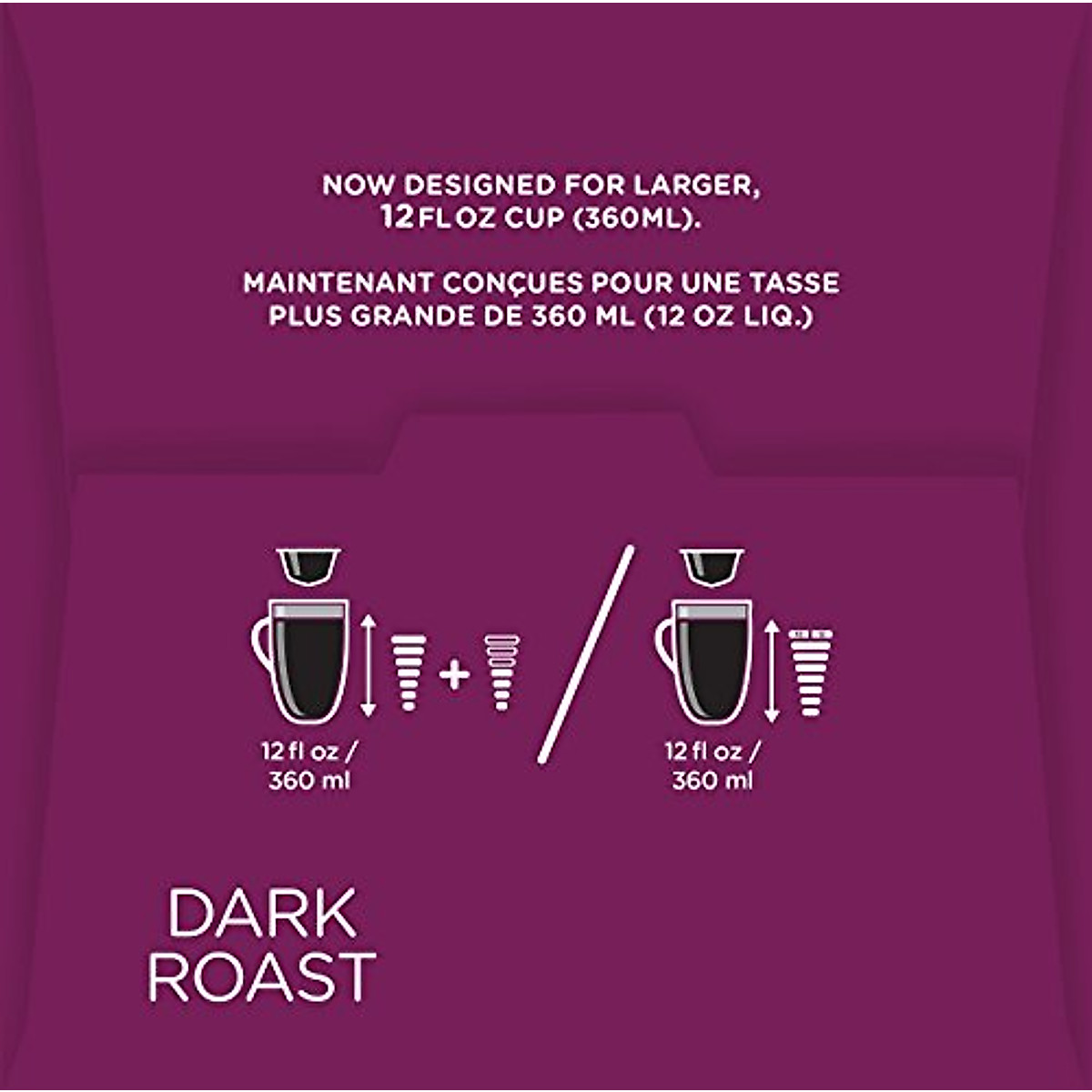 NESCAFÉ Dolce Gusto Capsules - DARK ROAST, 16 Count