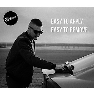 Death Wish Vinyl Decal Stickers | 2 Pack | 8 inch | Waterproof | Pick Your Color | Melted (White)