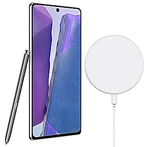 SAMSUNG Galaxy Note 20 5G (128GB, 8GB) 6.7'' AMOLED+, Snapdragon 865, Global Volte (GSM + CDMA) Factory Unlocked (AT&T, Verizon, Sprint, Metro) N981U (w/Fast Wireless Charger, Mystic Gray)