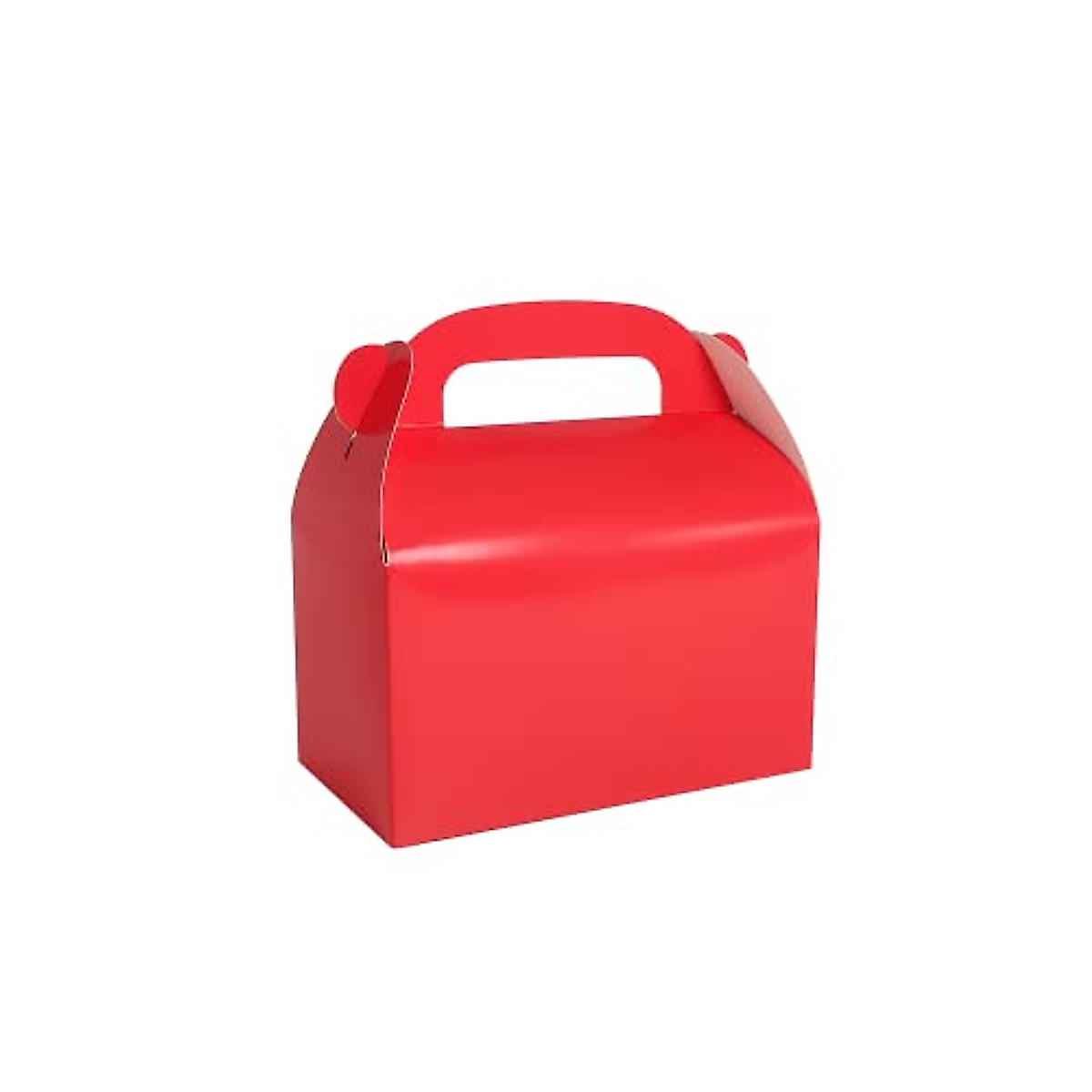 GARROS Red Party Treat Boxes 6.9"x6.5"x3.5" 24-Pcs Each DIY Favors Bag,New Years Boxes,Birthday Party Gift Giving Wedding, Baby Shower, Graduation Party Supplies,New Years G, Valentines Day, Holidays