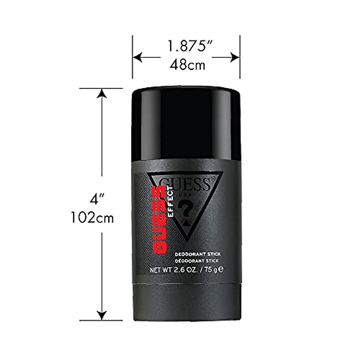 GUESS Effect Grooming Deodorant Stick for Men, 2.6 Oz
