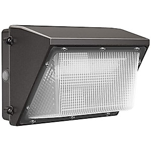 CINOTON 90W UL Listed 12000LM Outdoor Led Wall Pack Light with Dusk-to-Dawn Photocell Sensor, IP65 Waterproof 5000K Daylight Wall Mount Lights, Support 110-277V AC Power Replace [400W HID/HPS]