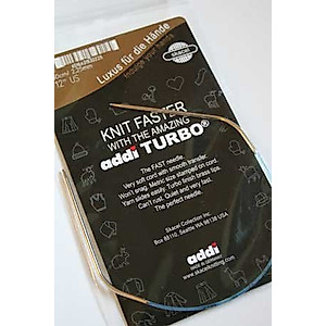 addi Turbo Circular Knitting Needles by SKACEL 12" Size 6