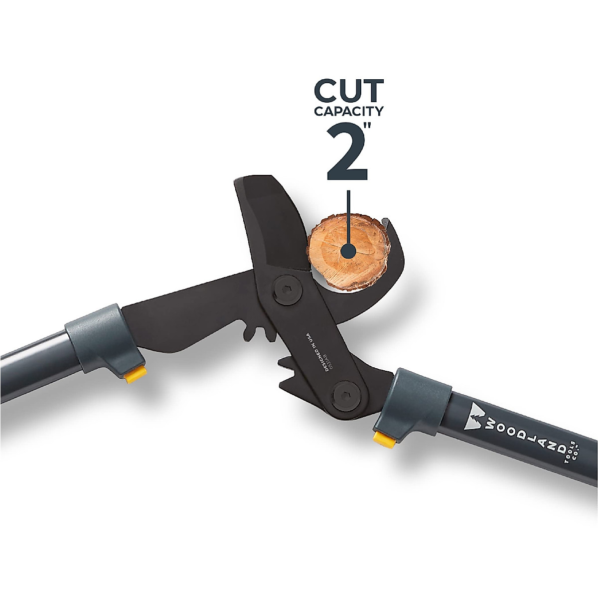 Woodland Tools Co. Super Duty 32" MaxForce Lopper – Gear-Powered Tree Cutter & Branch Trimmer for Effortless Pruning and Superior Gardening Performance