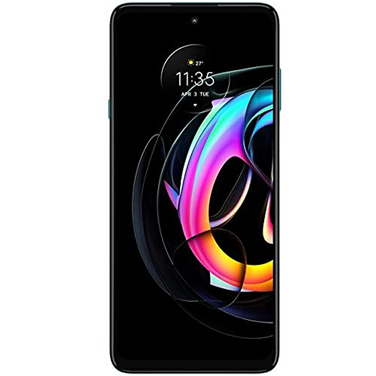 Motorola Edge 20 Lite (128GB, 6GB) 6.7" 90Hz OLED, Dual SIM (Euro 5G / Global 4G LTE) GSM Unlocked (T-Mobile, AT&T, Metro) International Model XT2139-1 (Lagoon Green)