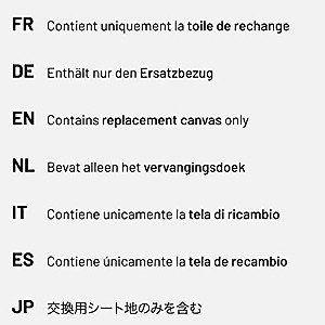 Lafuma LFM2669 Batyline Canvas for Armchair (Maxi Pop Up) - Beige (Rye)