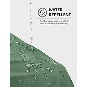 MAGCOMSEN Athletic Shorts for Men with Pockets Running Shorts Men Workout Shorts for Men Below Knee Shorts Casual Shorts Mens Hiking Pants Long Shorts Pea Green